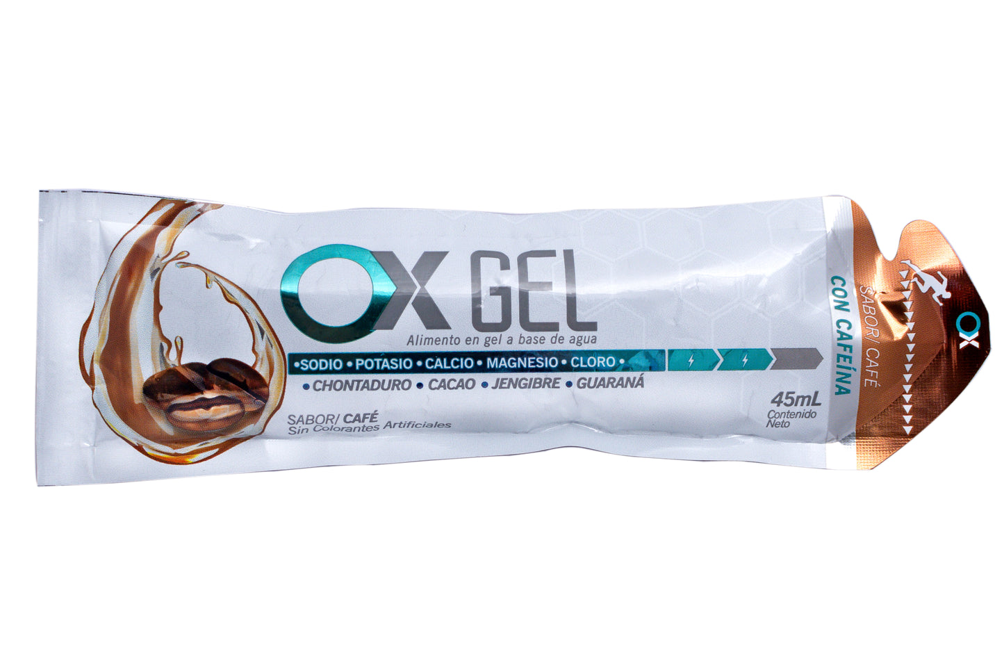OX Gel sin cafeína. Con Sales Minerales – WeFuel Endurance Sports Nutrition